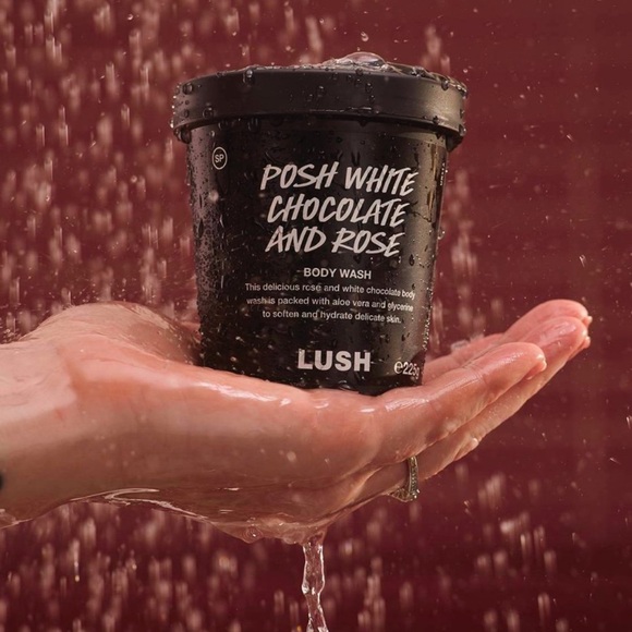 Lush | Bath & Body | Lush Posh White Chocolate And Rose Body Wash ...